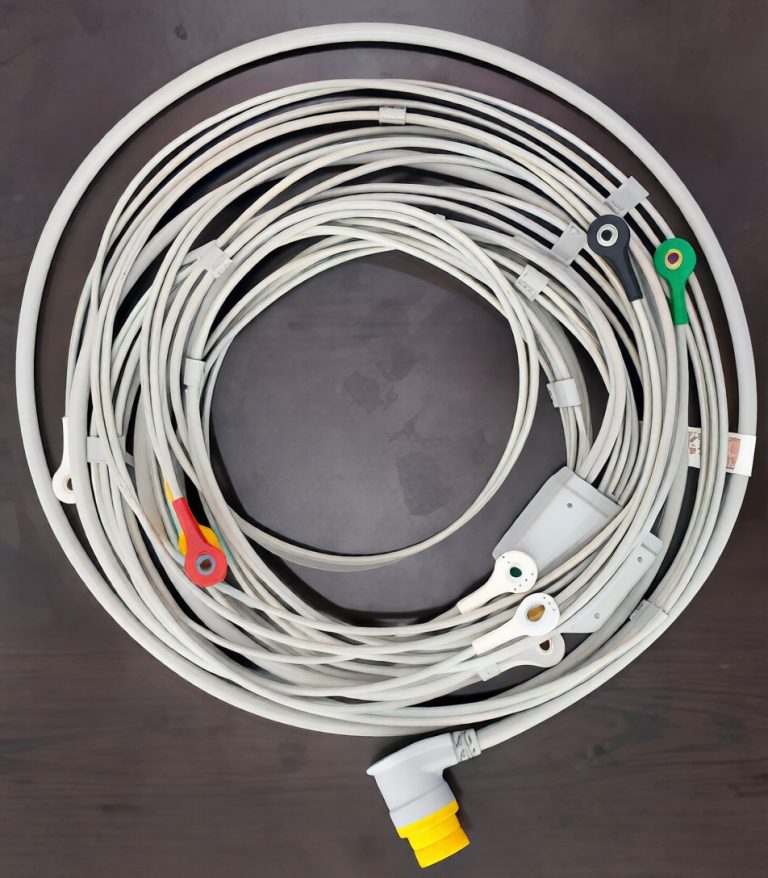 Defibrillator Life7 _ 10-Lead ECG Cable only – Hospitalequip