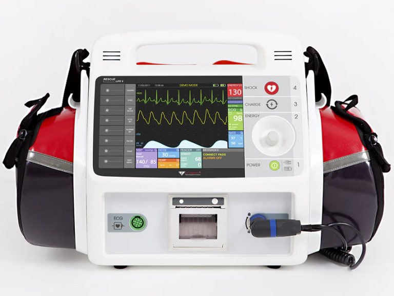 Defibrillator Life7, Paramedic series, Pacemaker & NiBp/Spo2, 5-Lead ...